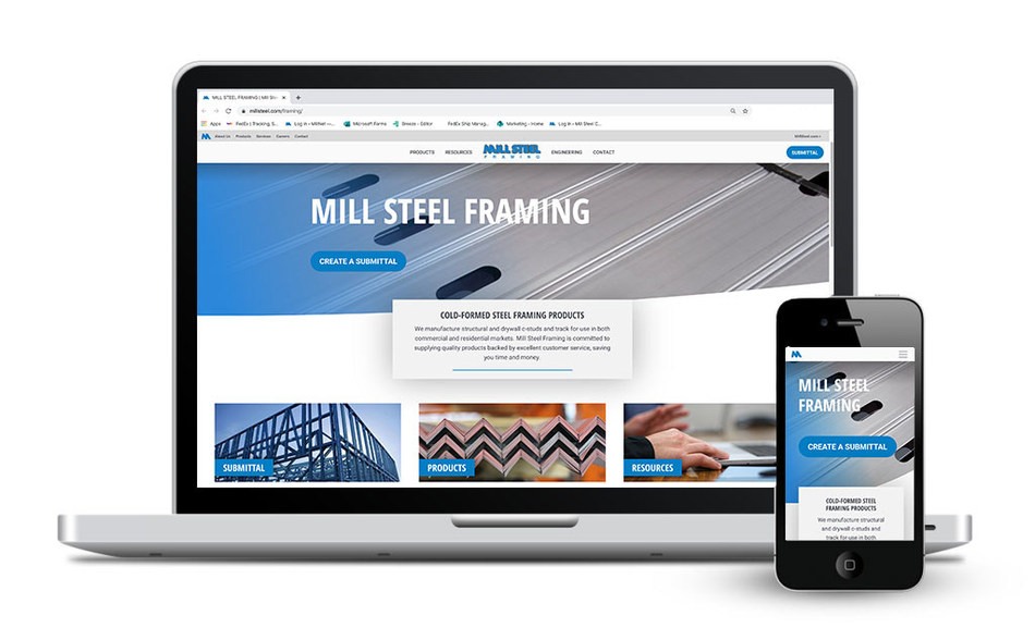 Mill Steel | Mill Steel Framing Launches New Website and Submittal…